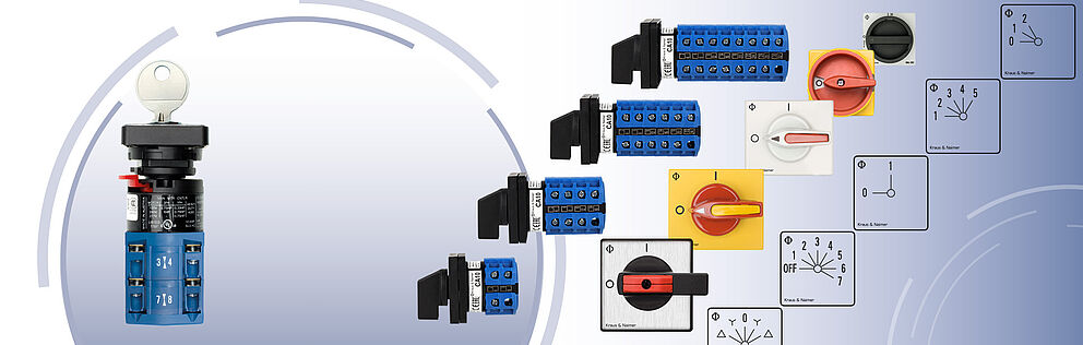 | cam switches, switch disconnectors, control switches, main switches